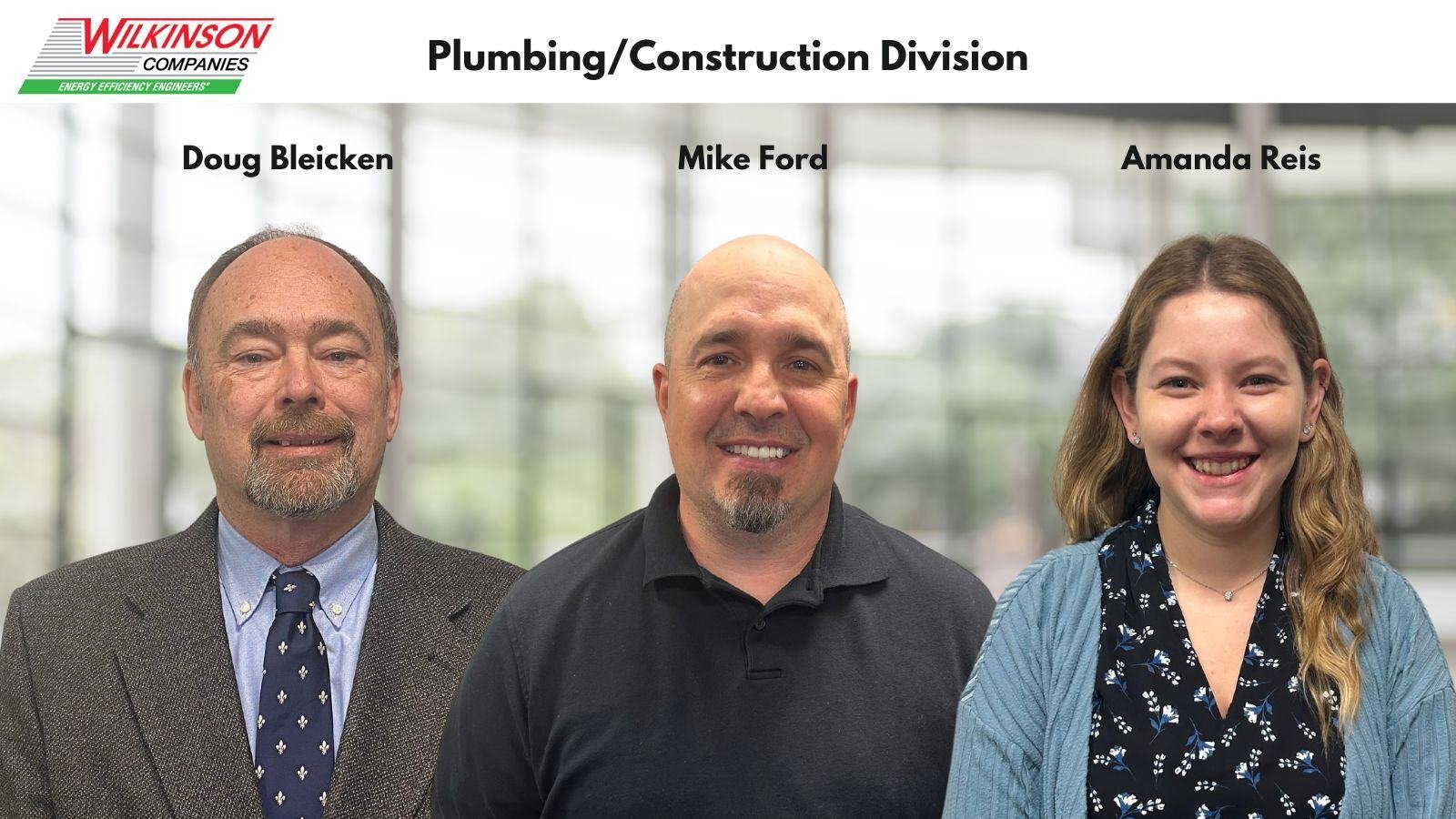 Meet the Team: Spotlight on Wilkinson's Plumbing Division
